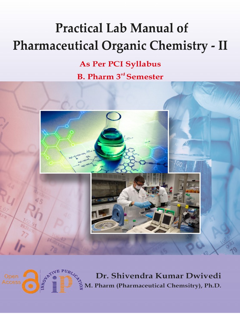 Practical Lab Manual of Pharmaceutical Organic Chemistry - 2 | PDF ...