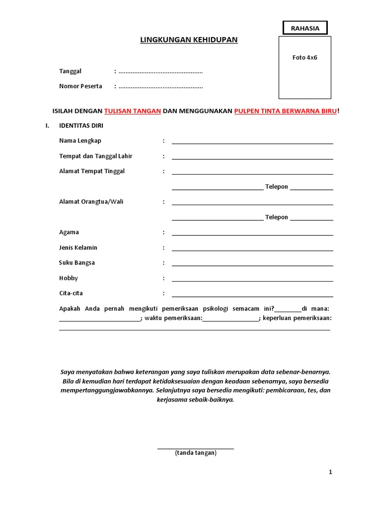 Form LK SPTB 2022 | PDF | Karier & Perkembangan | Kesehatan Holistik