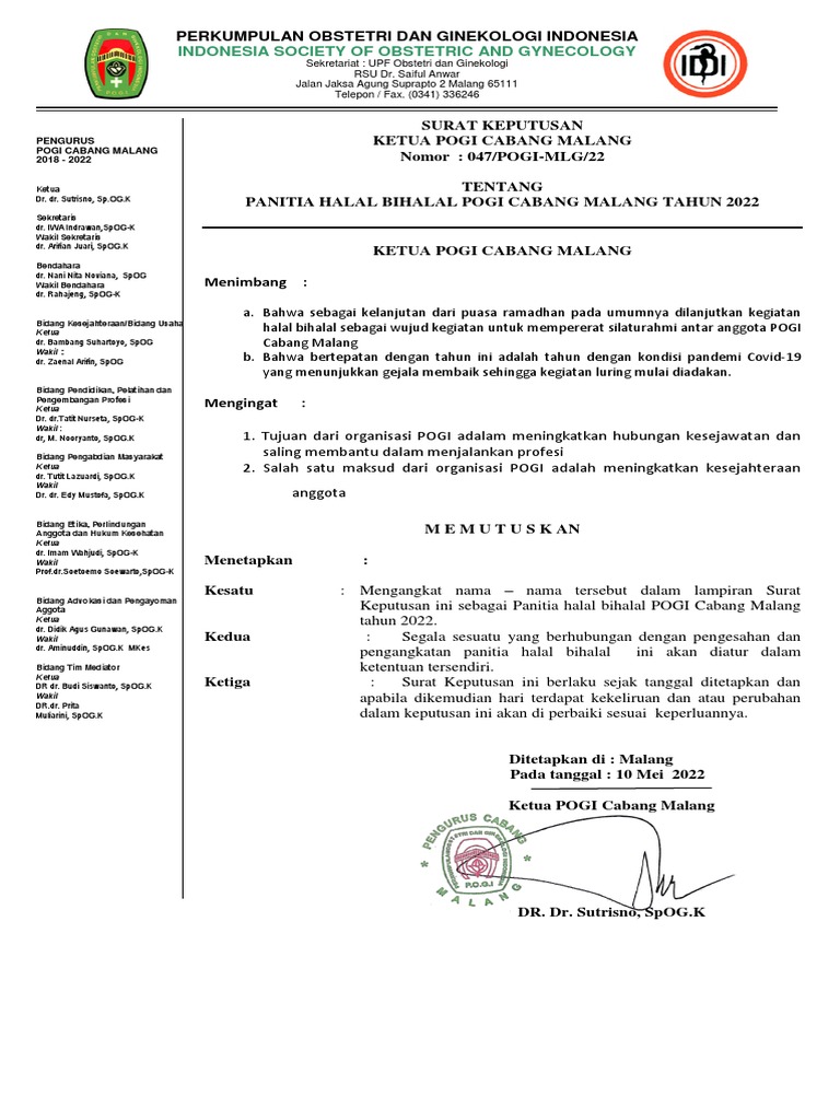 Proposal Halbil POGI 2022 | PDF | Pengembangan Diri | Sains & Matematika