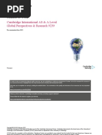 9239 AICE Global Component 3 Example Candidate Responses | PDF | Urban ...