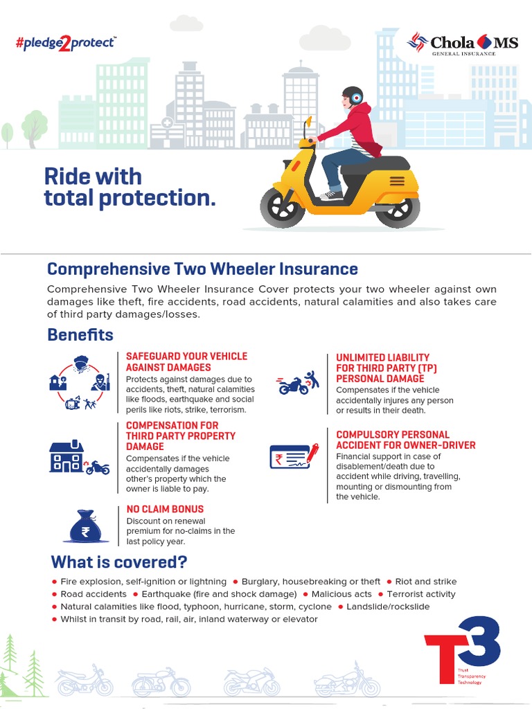 Ride With Total Protection.: Comprehensive Two Wheeler Insurance | PDF ...