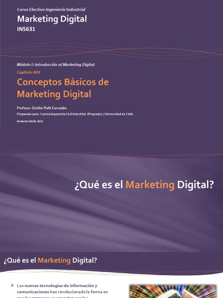 Cap 2 Conceptos Basicos de Marketing Digital | PDF | Marketing | Publicidad digital