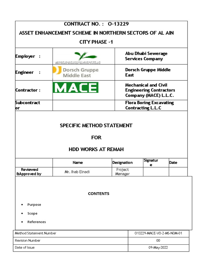 MS-NDM-01 For NDRC Works Rev 02 | PDF | Personal Protective Equipment ...