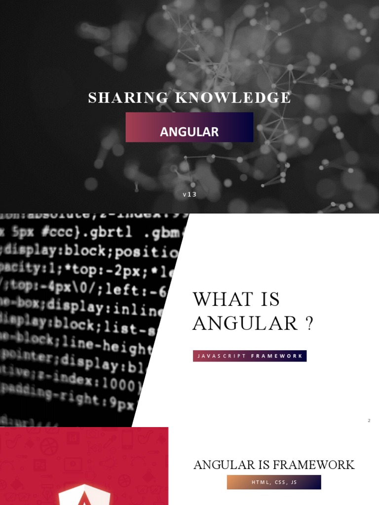 Sharing Knowledge Angular | PDF
