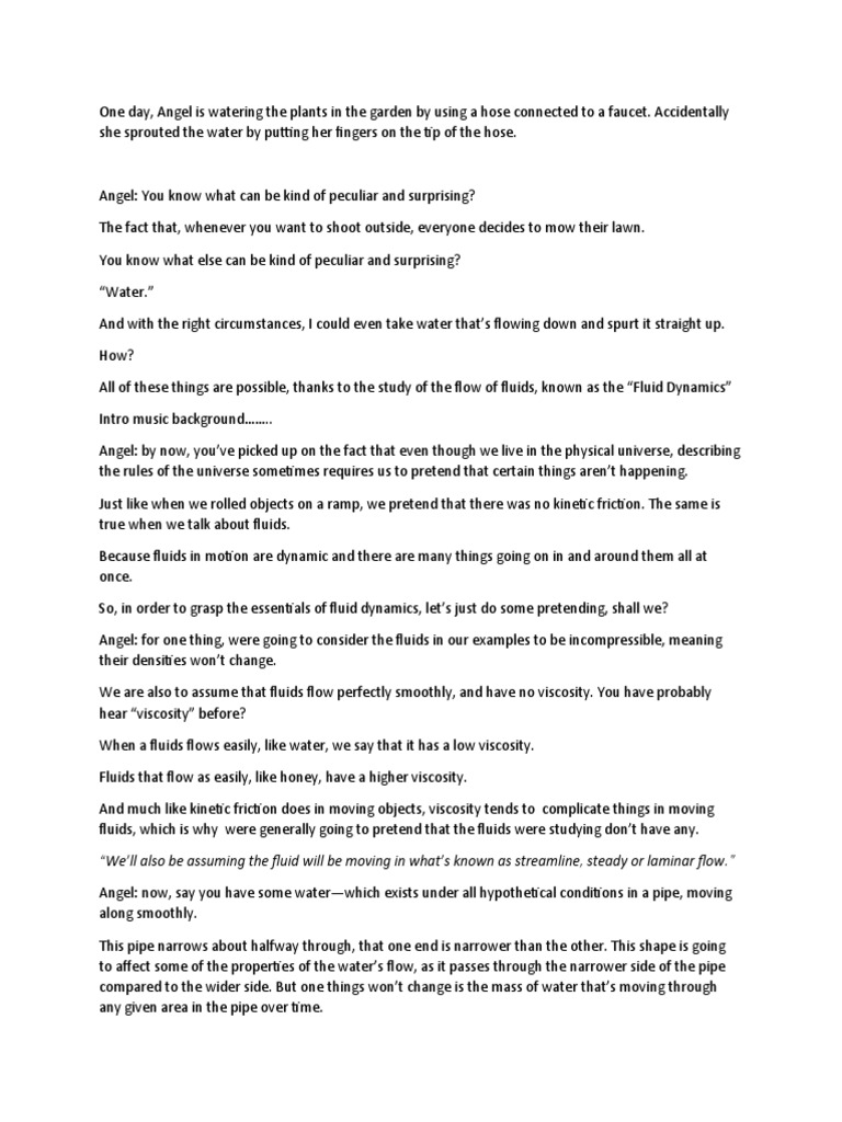 Siyensikula Script | PDF | Fluid Dynamics | Pressure