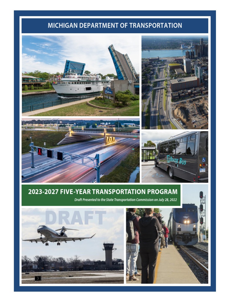 MDOT 5-Year Plan | PDF | Public Transport | Interchange (Road)