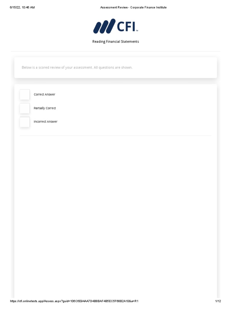 Solution Reading Financial Statement | PDF | Financial Statement ...