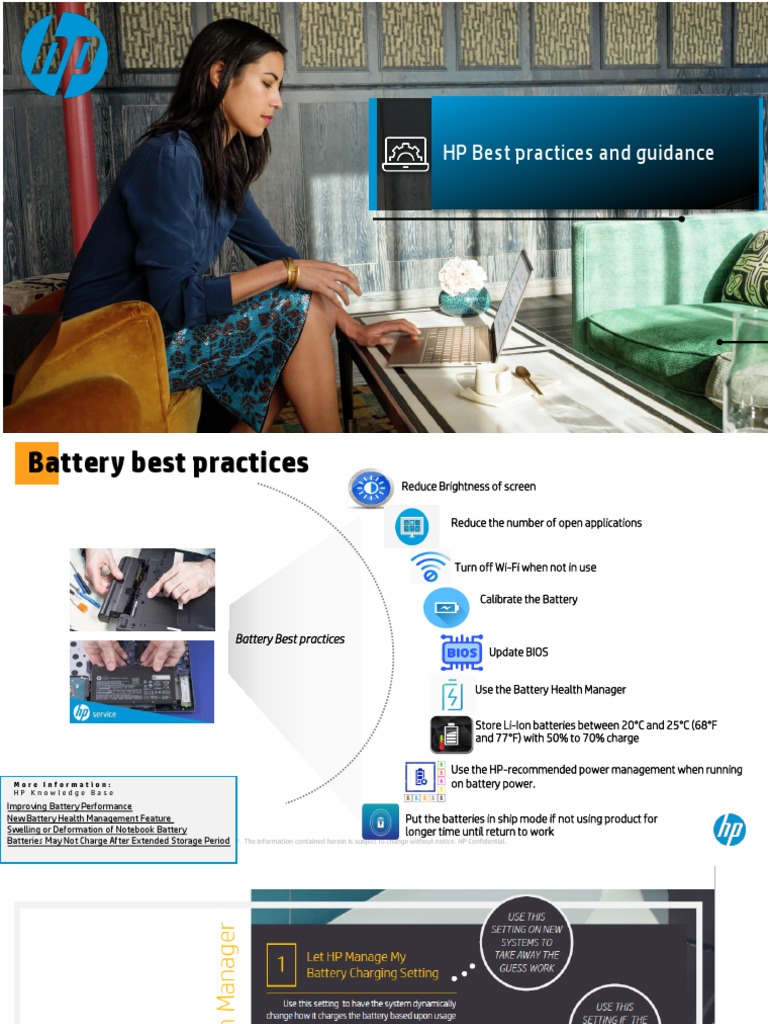 HP Best Practices and Guidence | PDF | Laptop | Personal Computers