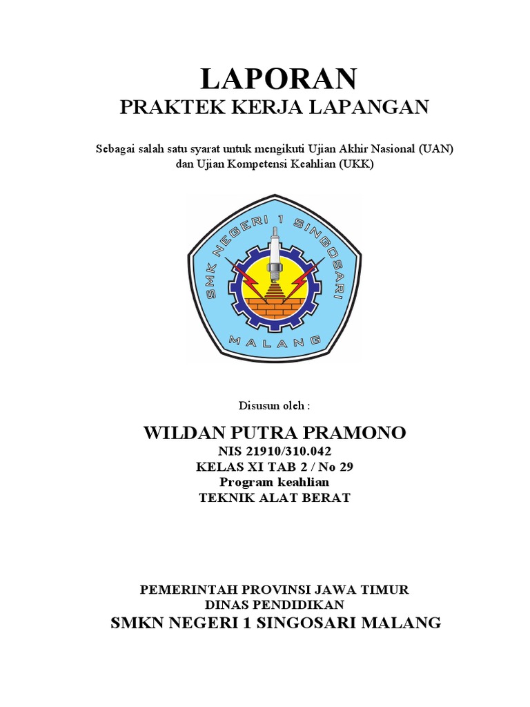 Contoh Laporan PKL | PDF | Bisnis