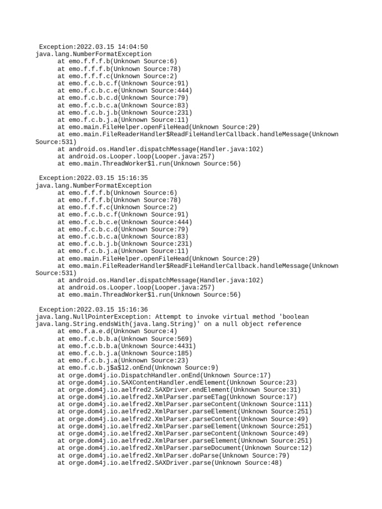 Yozo Log | Download Free PDF | Java (Programming Language) | Computer Data