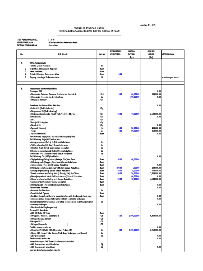 RAB - Jalan Paket 2 | PDF