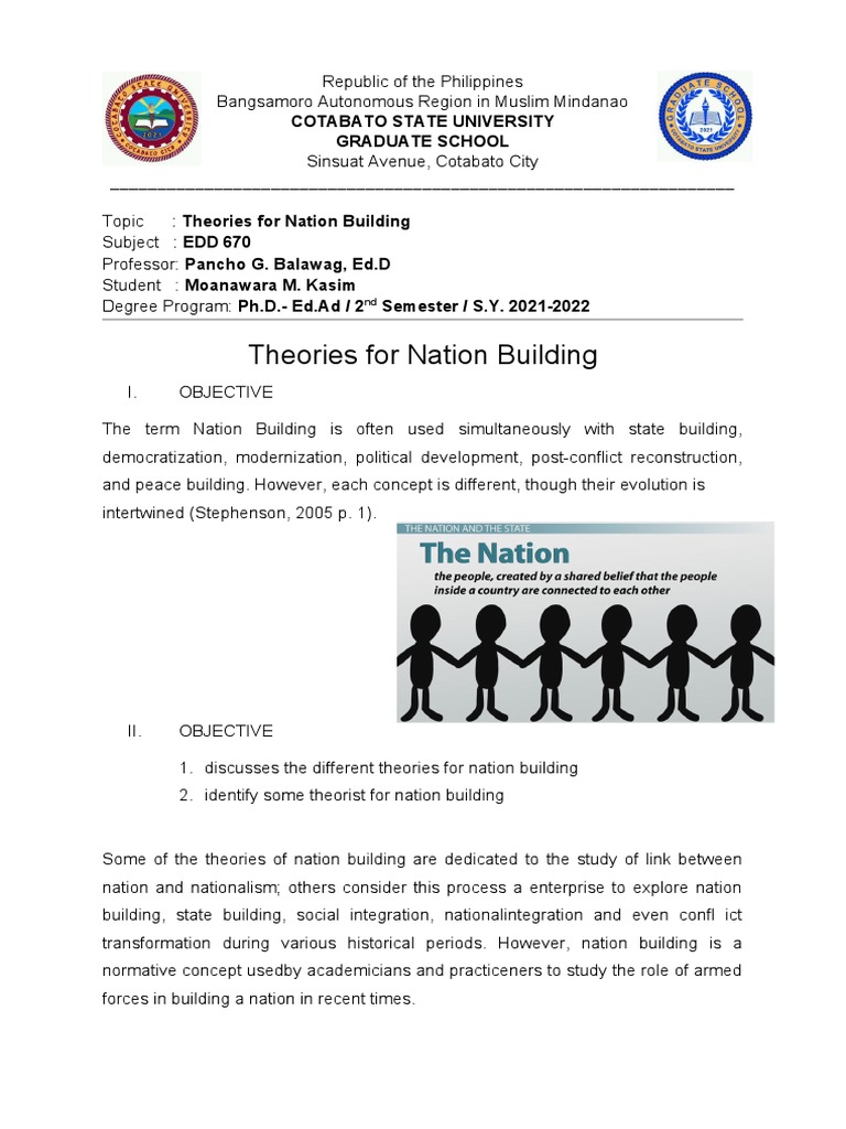 Theories For Nation Building | PDF | Science | Political Science
