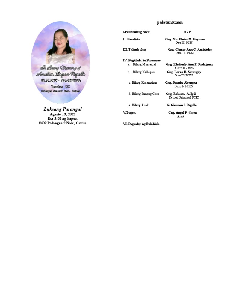 Luksang Parangal | PDF