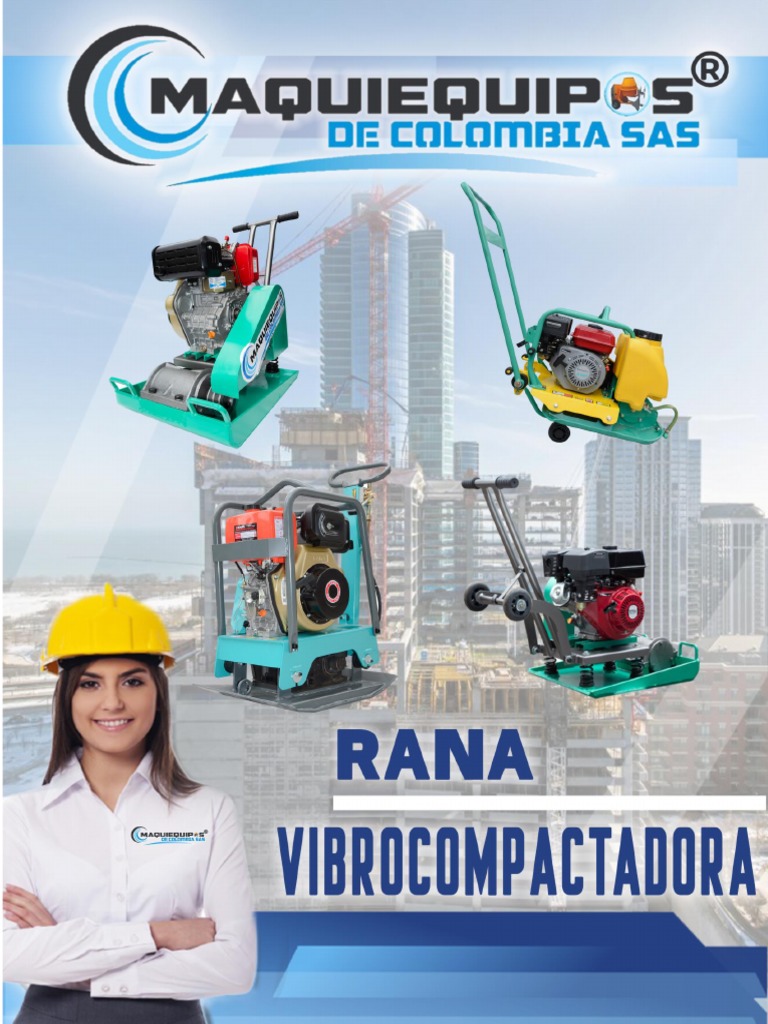 Ficha Tecnica Rana Vibrocompactadora | PDF