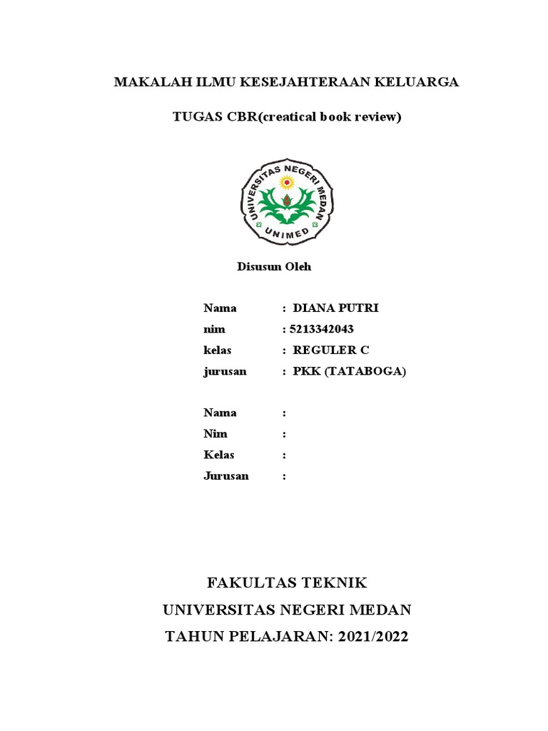 Cover Makalah Ikk CBR Kel | PDF