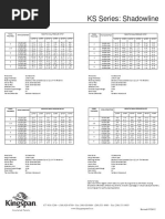 Kingspan Kroc HF Series Span Table en | PDF | Building Engineering