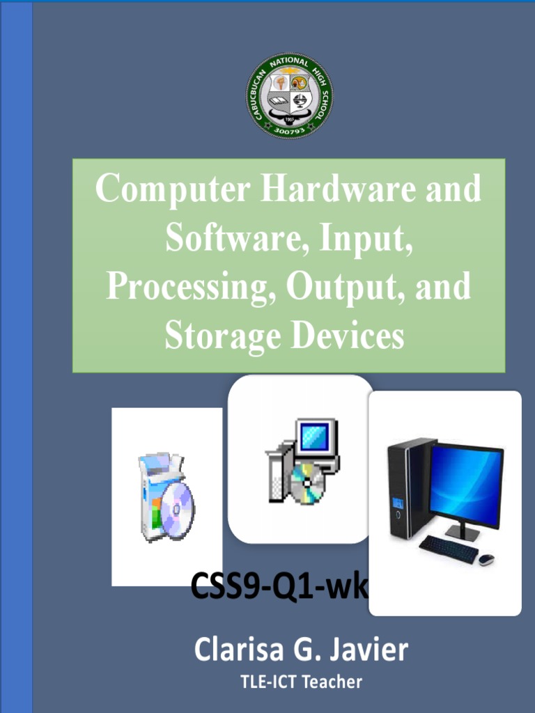 Hardware, Software and Storage | PDF | Input/Output | Computer Hardware
