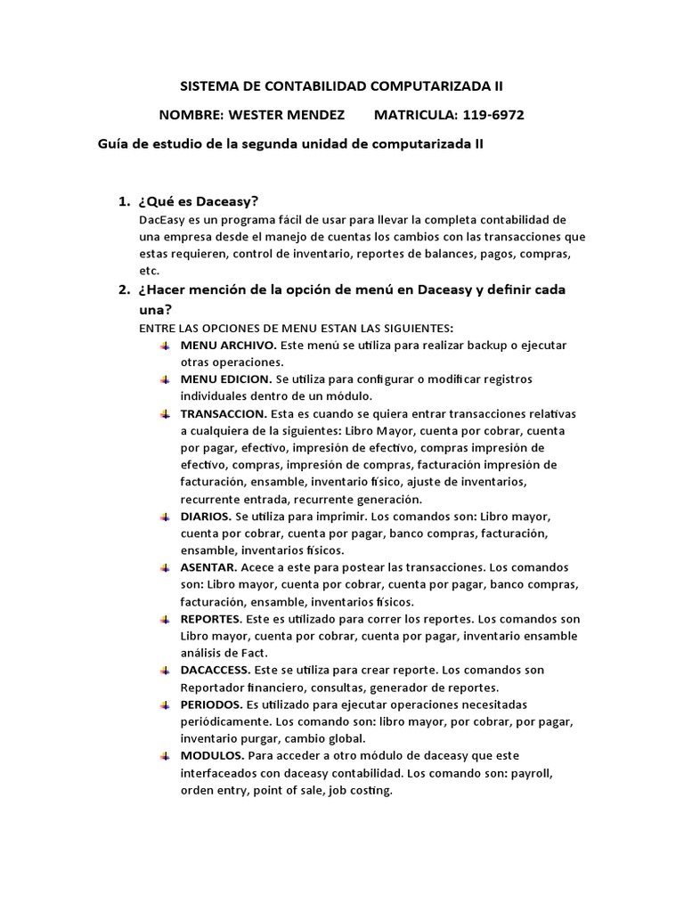 SISTEMA DE CONTABILIDAD COMPUTARIZADA II-Guía de Estudio de La Segunda ...