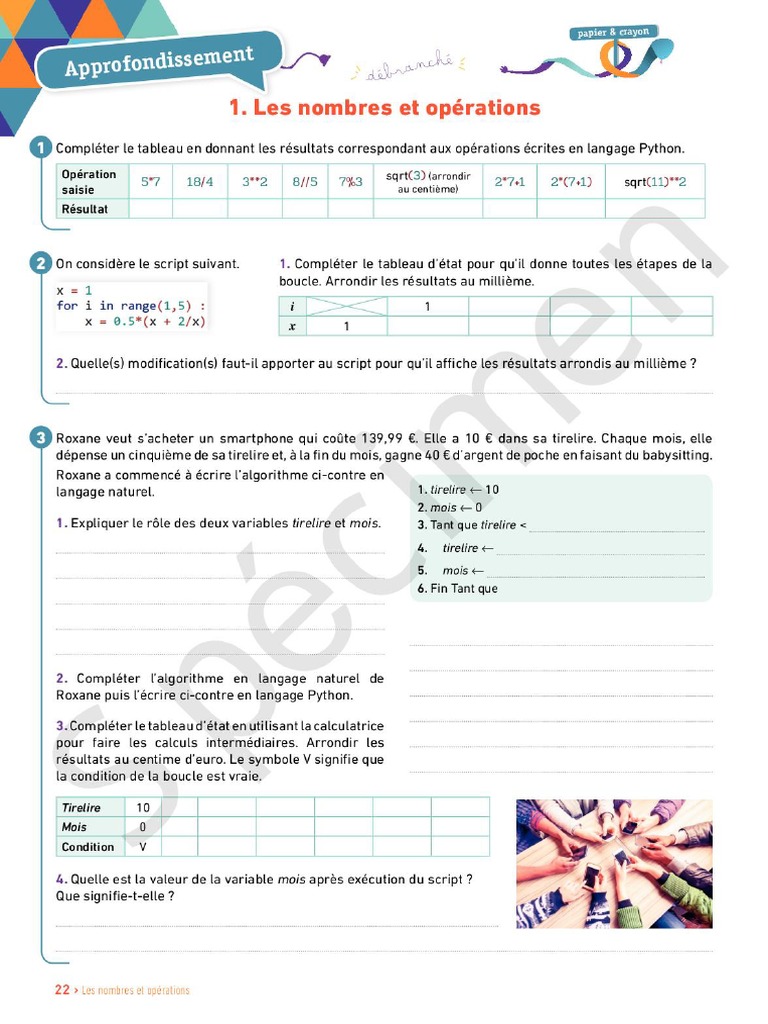 Nombre Et Opérations | PDF