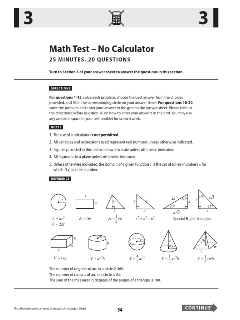 Kami Export - SAT 2015 Practice Test #1 - SAT Suite of Assessments ...