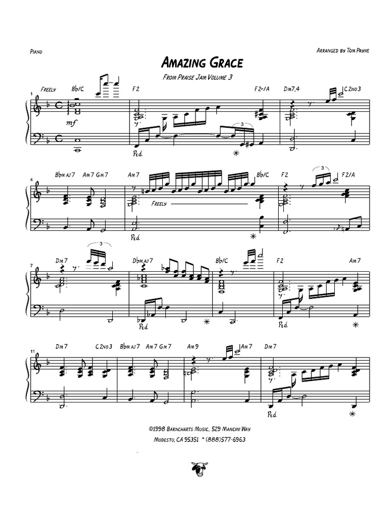 Amazing Grace - Piano | PDF