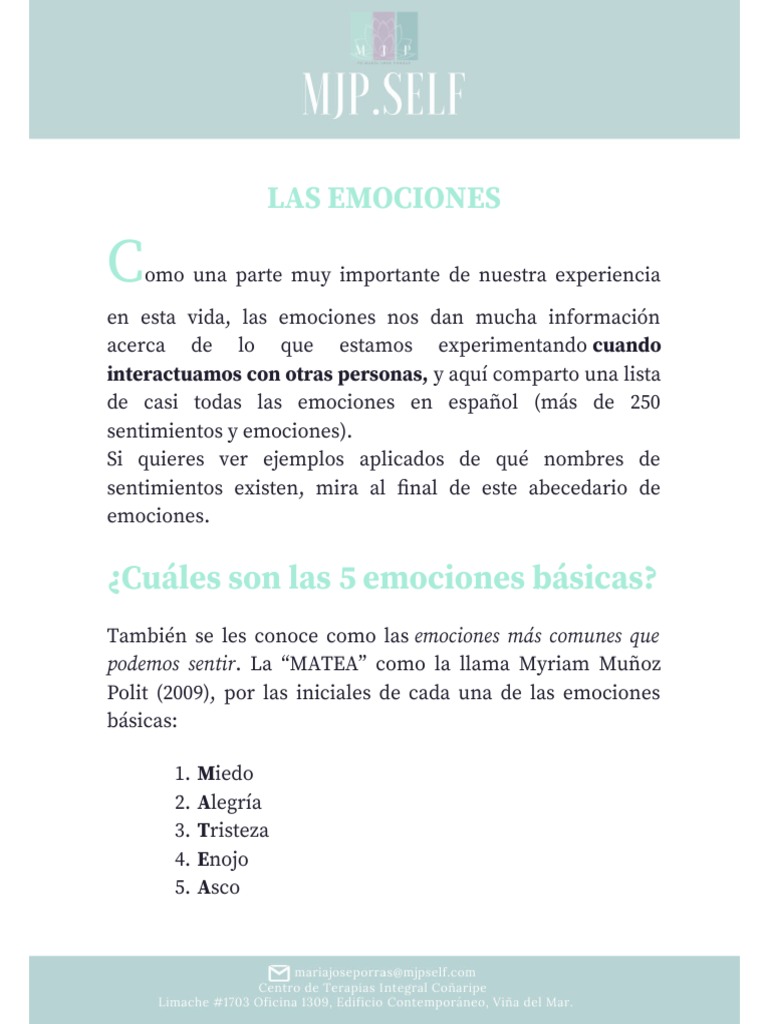 Diccionario de Emociones | PDF | Las emociones | Ira