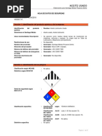 Dte 24 Hoja de Seguridad | PDF | Agua | Líquidos