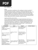 Verbatim Example | PDF | Feeling | Psychological Concepts