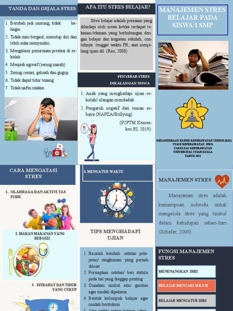 Manajemen Stres Belajar Siswa SMP | PDF