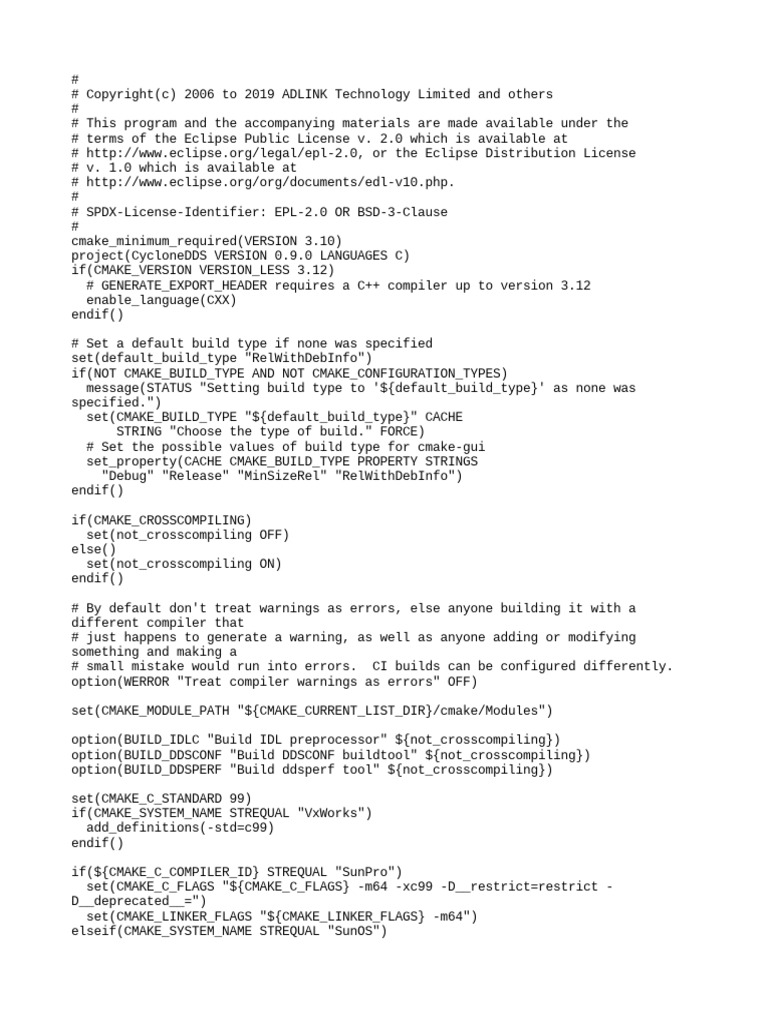 CMake Lists | PDF | Compiler | Computer Programming