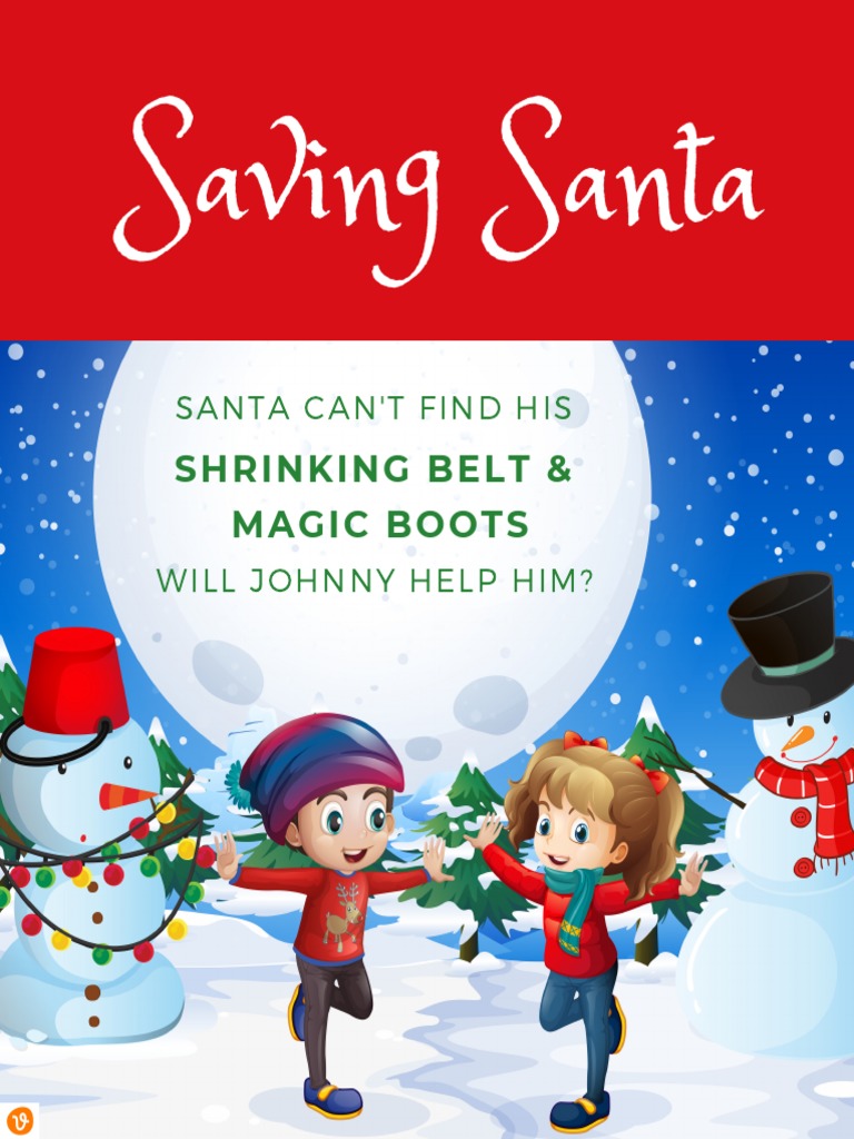Saving Santa. A Christmas Story Book | PDF | Santa Claus