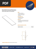 Espesores Tablas Chapas | PDF | Naturaleza