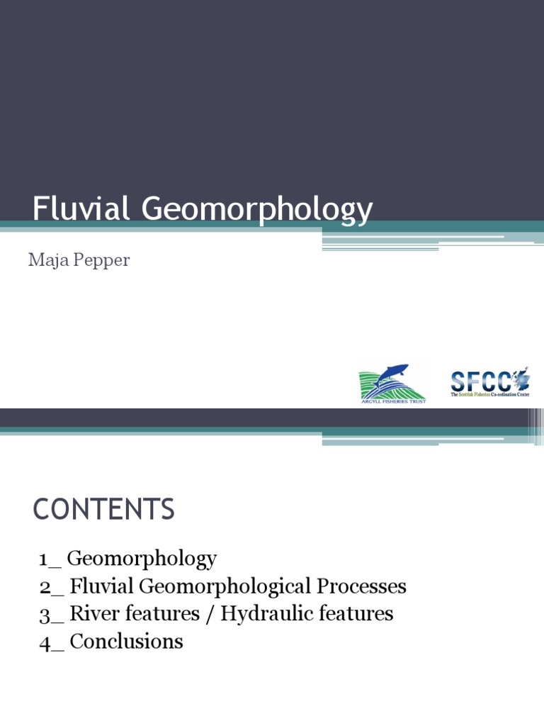 Understanding Fluvial Geomorphology | PDF | Erosion | Geomorphology