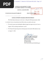 Judge Status Conference Order Jane Doe. V Trump | PDF | United States ...