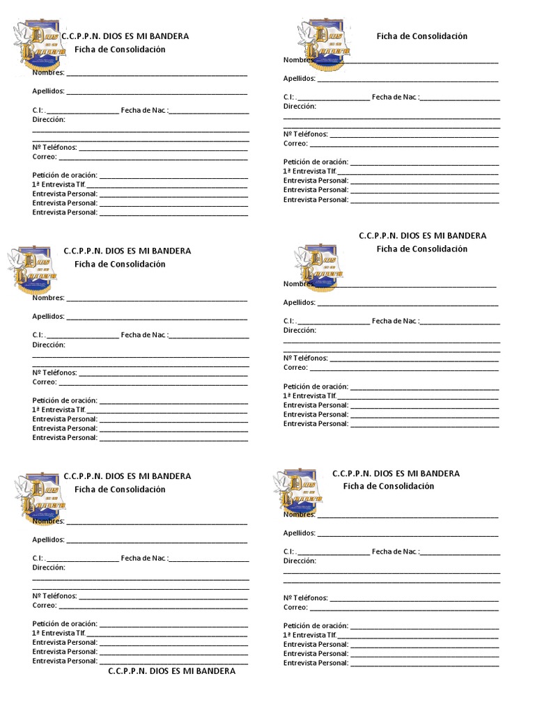 Ficha de Consolidacion | PDF