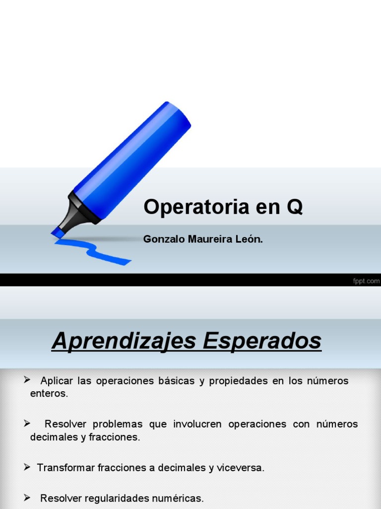 Operaciones con Números Racionales | PDF | Números | Número racional