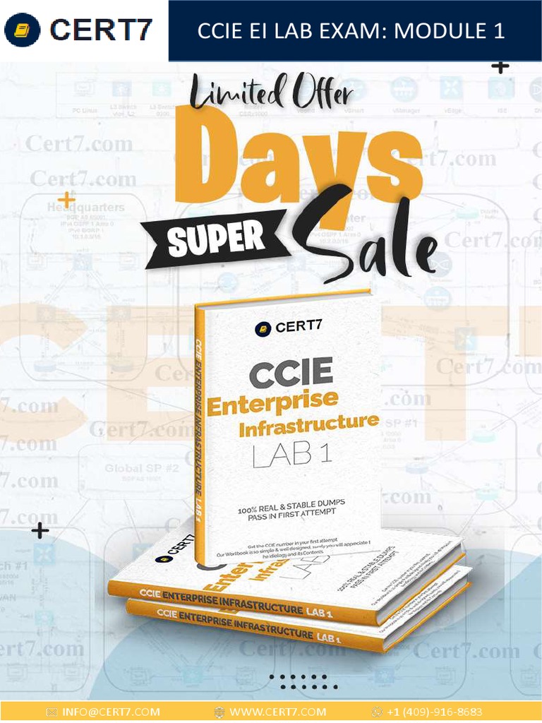 Ccie Ei Lab Exam: Module 1 | PDF | Networking | Multiprotocol Label ...