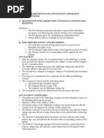 NEQAS Procedure | PDF | Health Sciences | Medicine