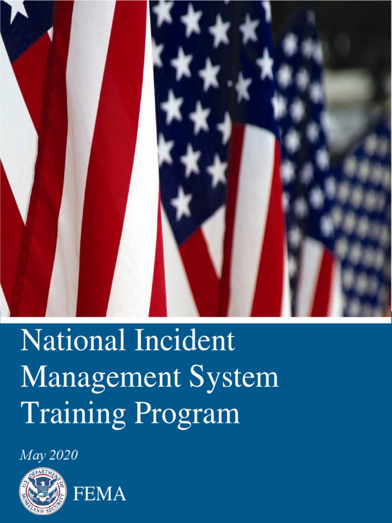 NIMS Training Program Overview 2020 | PDF | Incident Command System ...