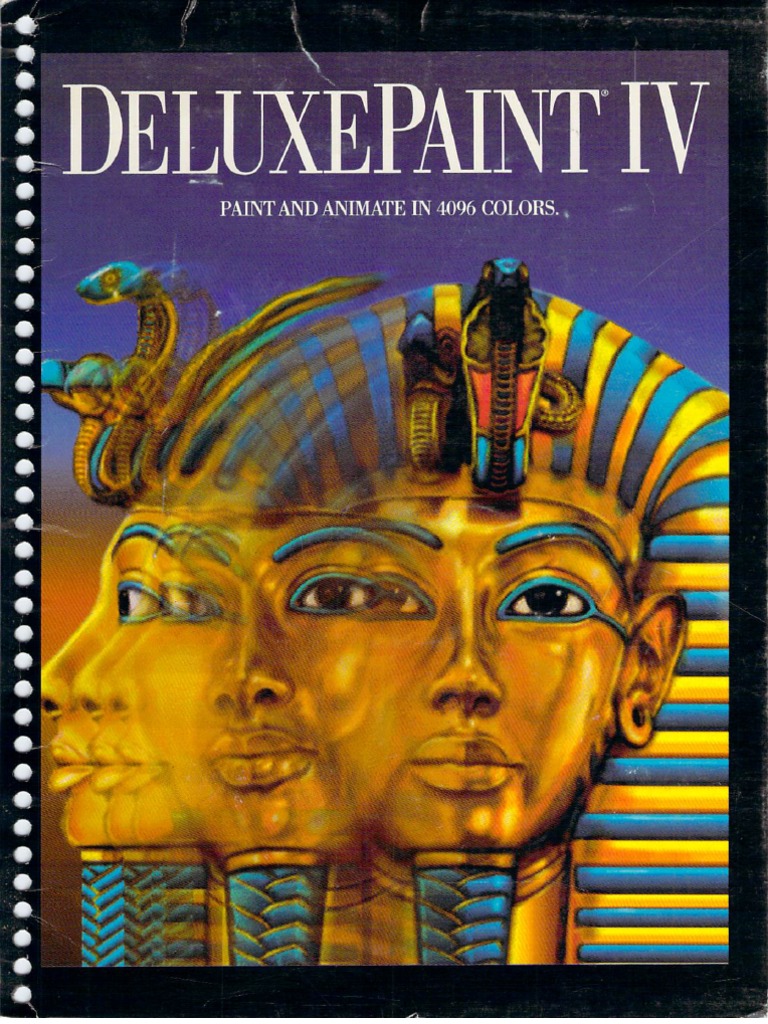 Deluxe Paint IV Manual-EnG | PDF | Computer Keyboard | Icon (Computing)