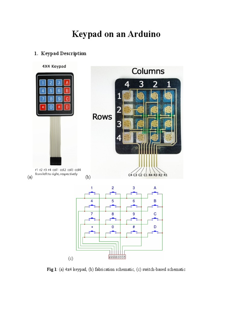 Keypad On An Arduino | PDF | Arduino | Library (Computing)