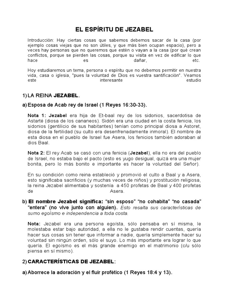 Es Pititu de Zesabel | PDF | Fenicia | Libros de reyes