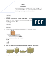 Soal Latihan Tekanan Kelas 9 | PDF | Sains & Matematika