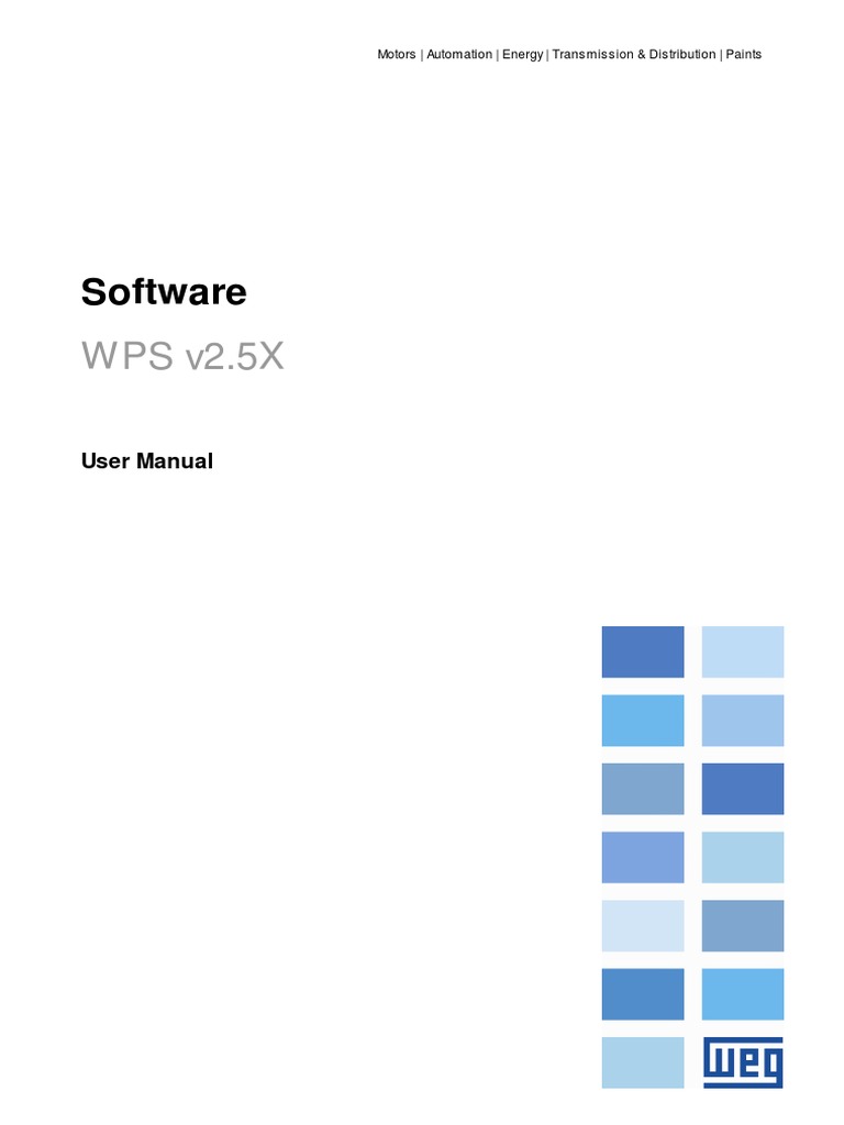 WEG WPS Programming Software User Manual 10001381480 en | PDF ...