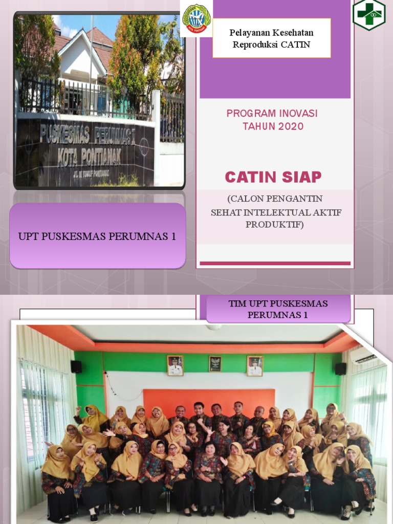 Inovasi Catin Siap Kemkes 2021 | PDF