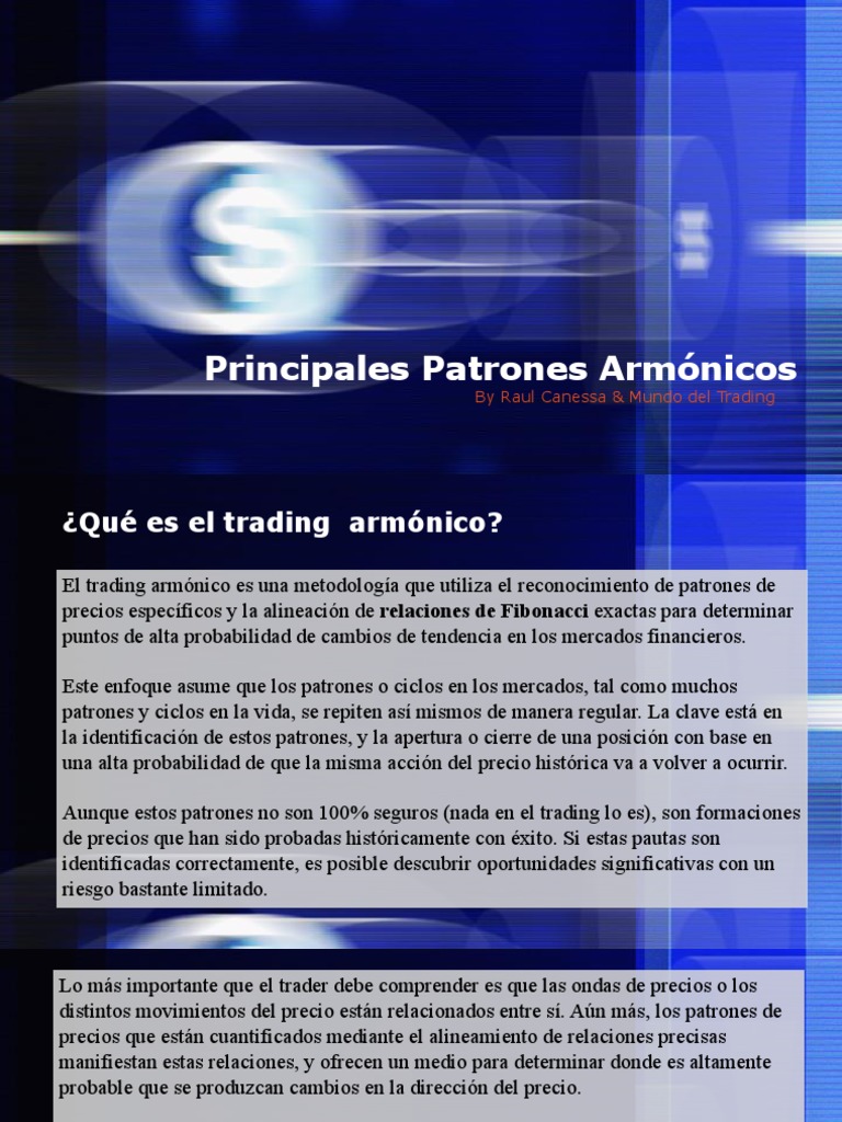 Principales Patrones Armonicos | PDF | Mercado (economía) | Mercados ...