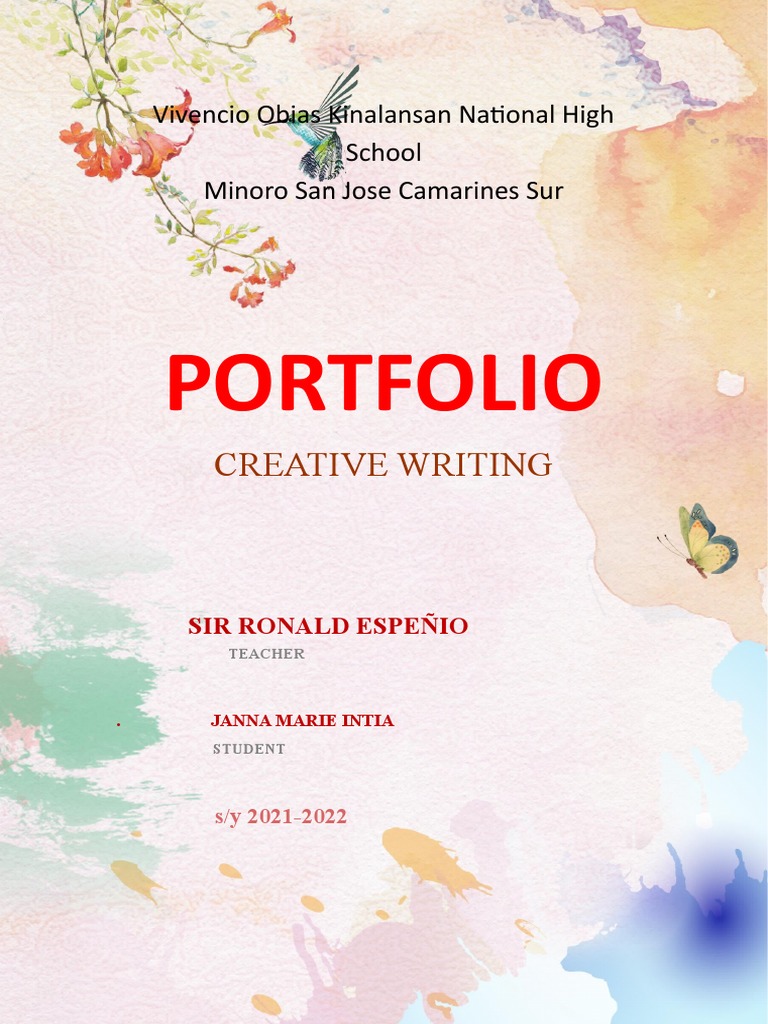 Portfolio: Creative Writing | PDF