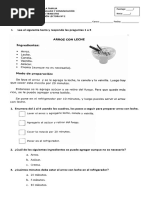 Prueba Del Libro Stone Fox (Adecuada Transitorios) 4tos. | PDF