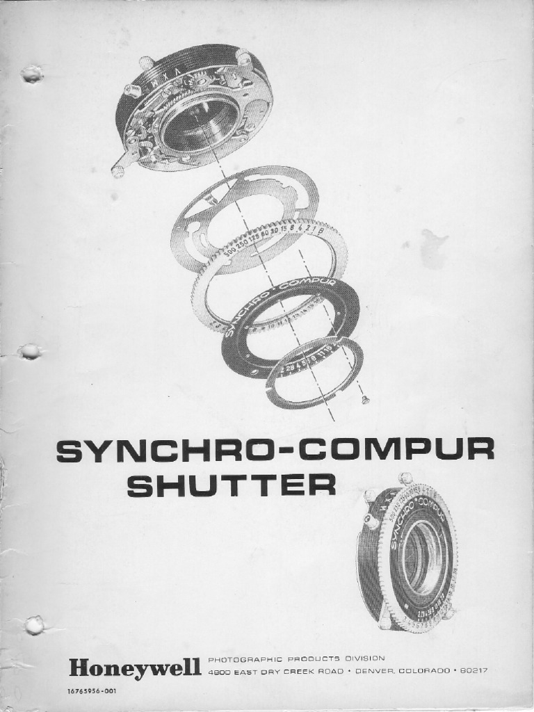 Synchro Compur Service | PDF