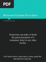 Appendix 1 BICSc Cleaning Standards Specifications | PDF | Hygiene | Nature